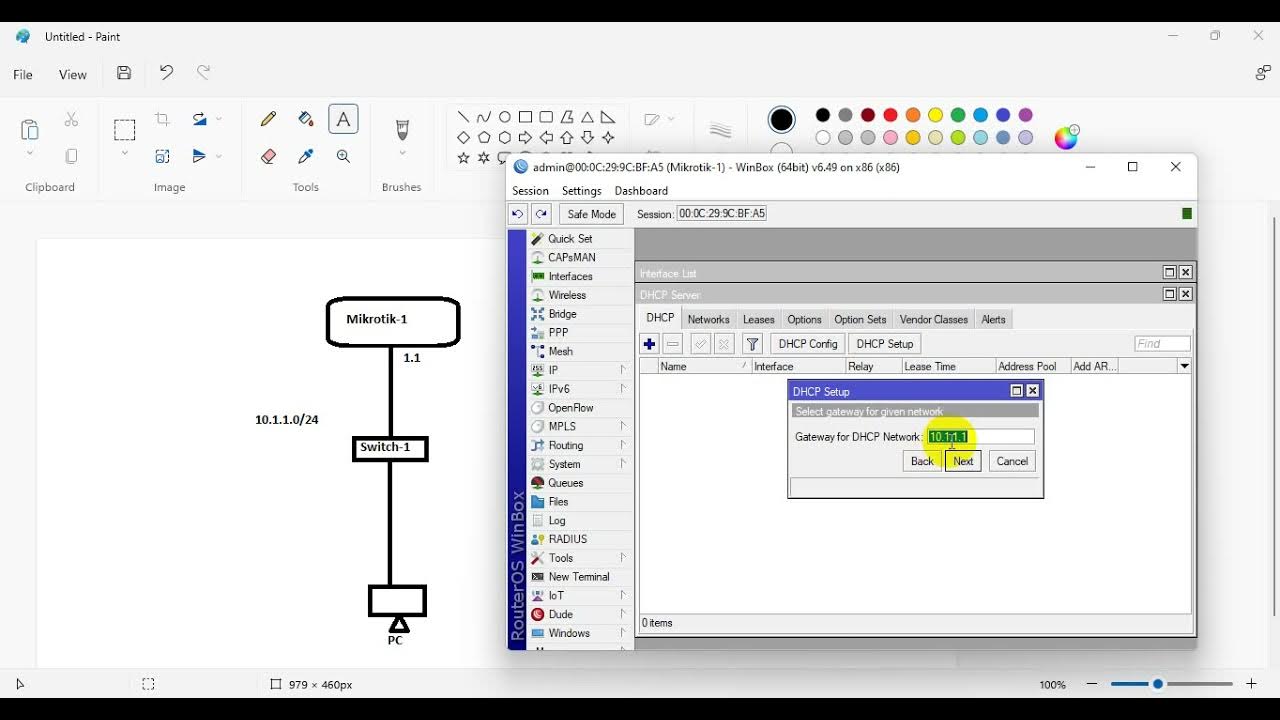 How to configure DHCP Server Configuration on MikroTik Router Bangla Tutorial - YouTube