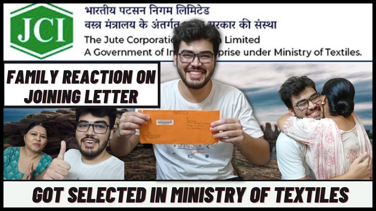 My Family Reaction | Got Offer Letter from JCI | Finally Selected in ...