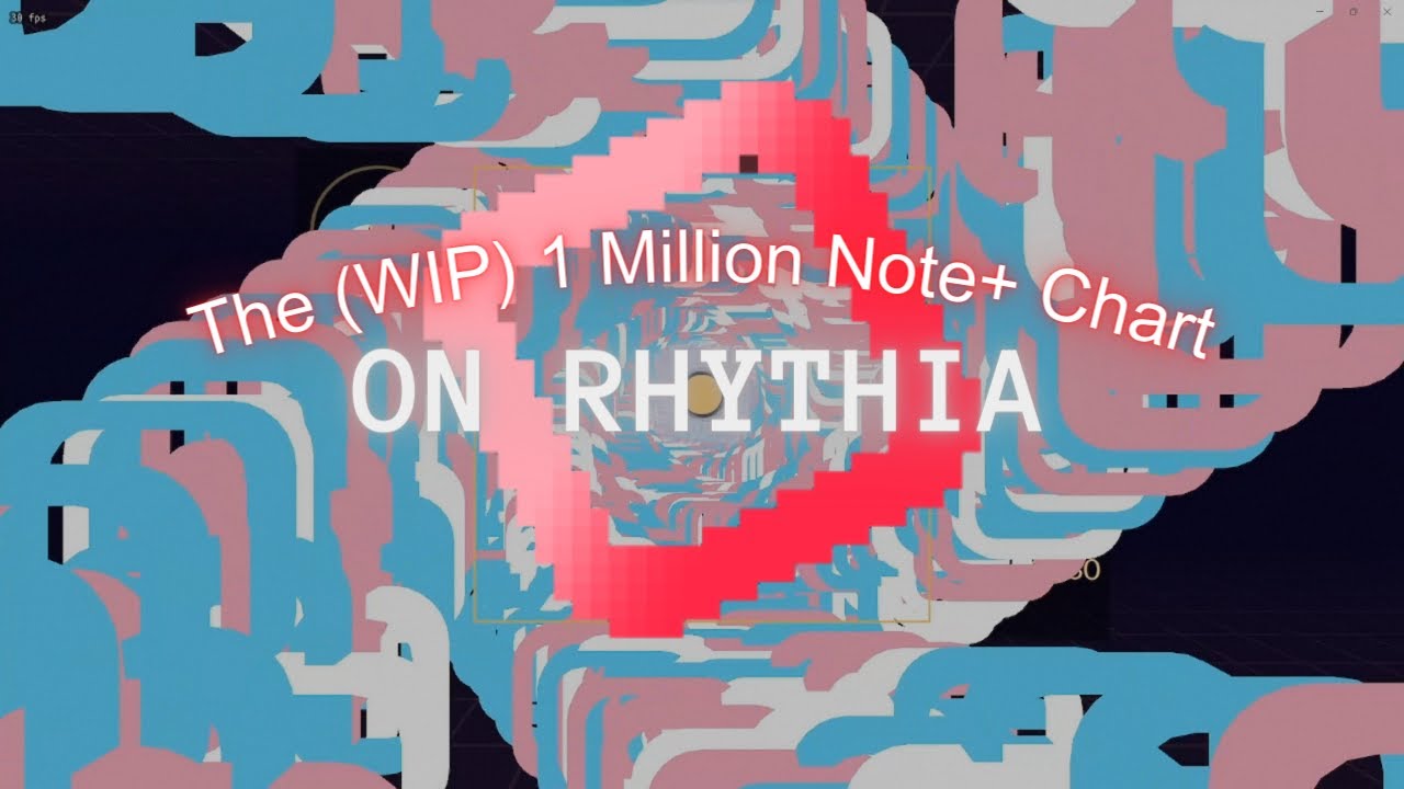 THE (WIP) 1M+ NOTES Rhythia CHART/VISUAL!! (Part.1) - YouTube