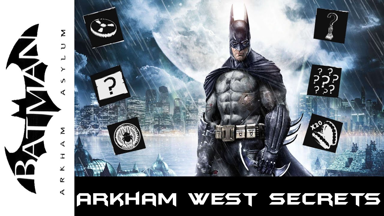 Arkham West ALL Riddler Challenges and Locations | Batman: Arkham ...