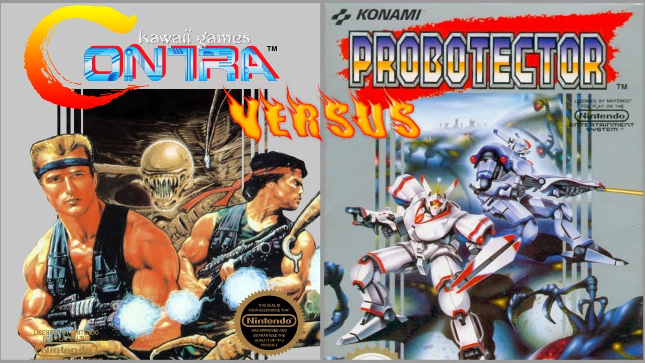 Contra NES vs Probotector NES | Level by Level Comparison | FULL GAME ...