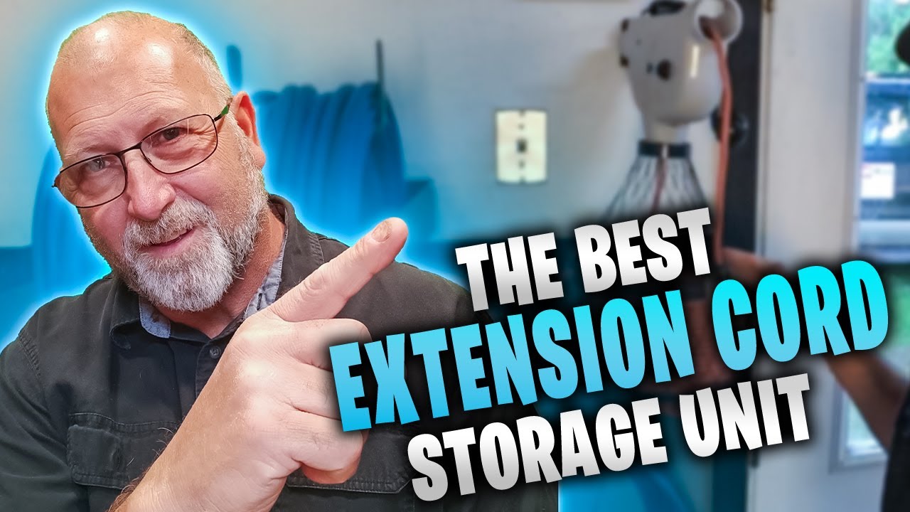 The Best Extension Cord Storage unit - YouTube