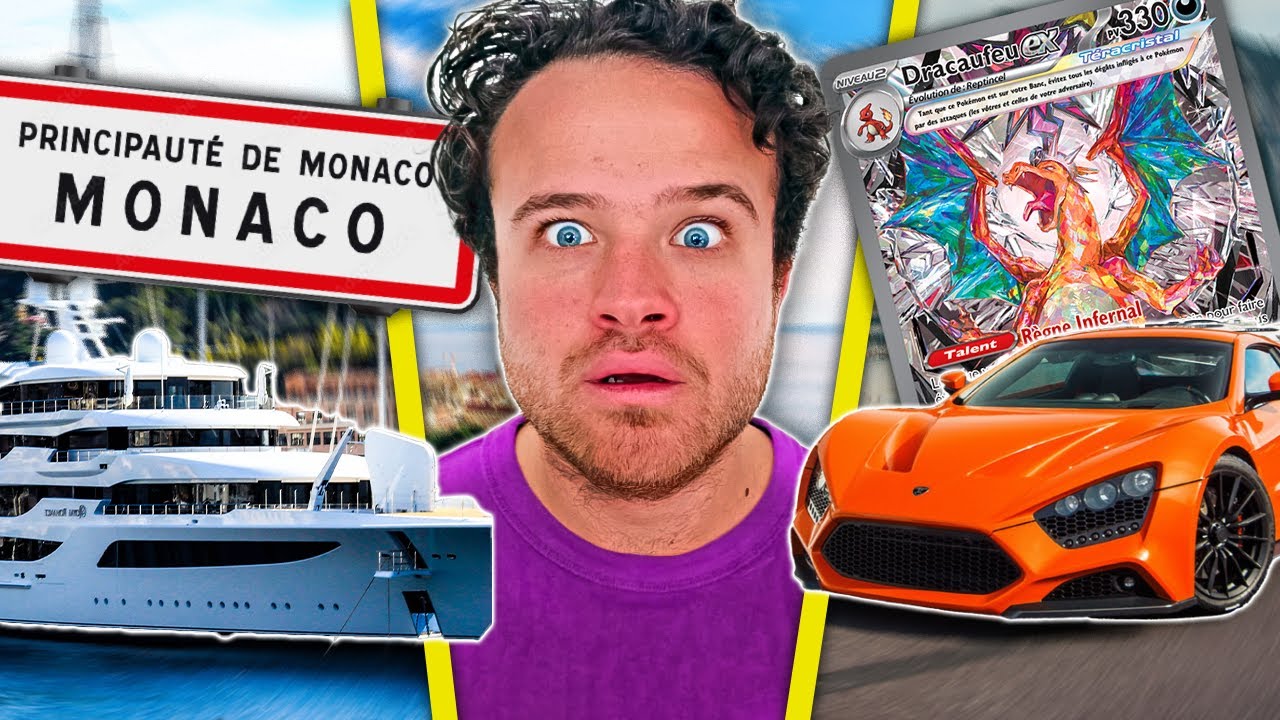 On part en FOLIE de cartes Pokémon à Monaco (et c'est un pur plaisir ...