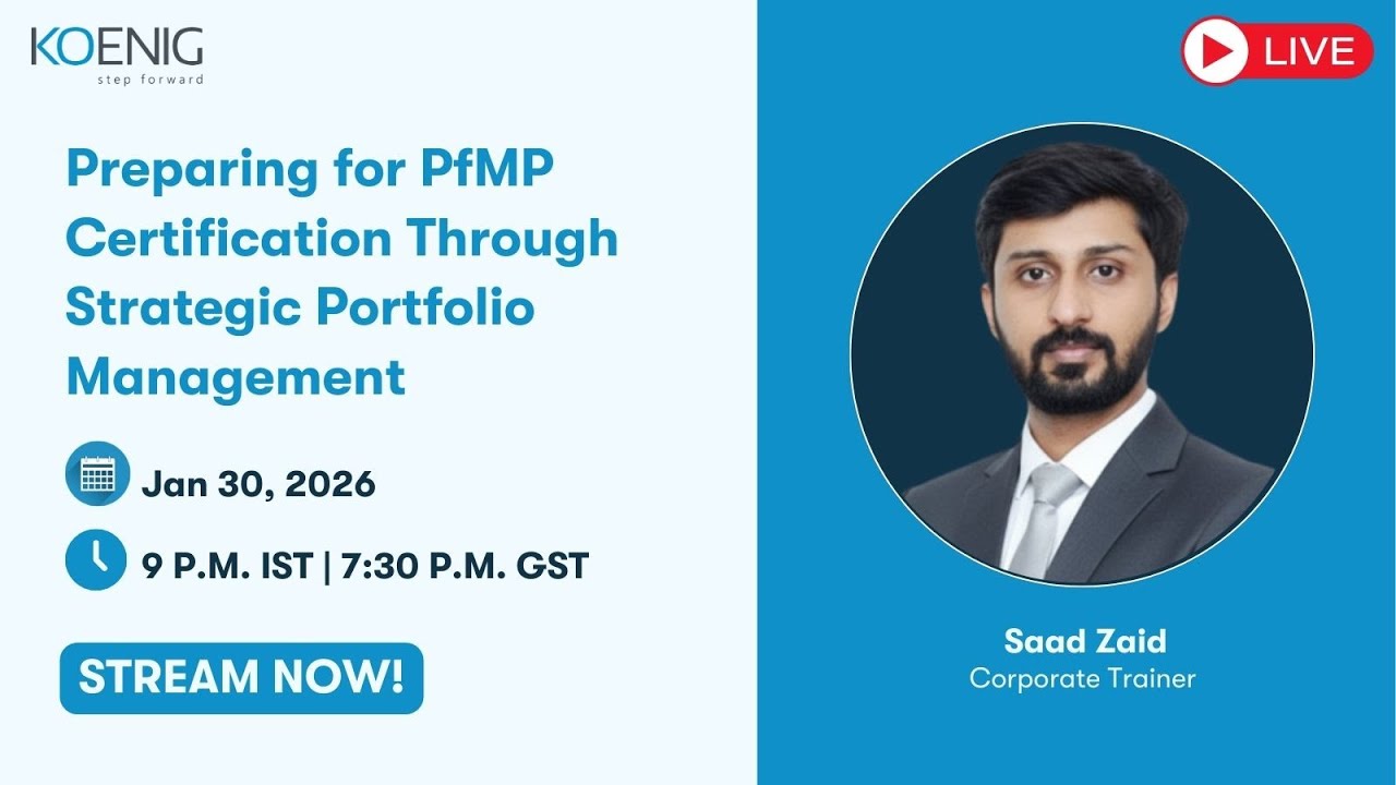 Preparing for PfMP Certification Through Strategic Portfolio Management ...