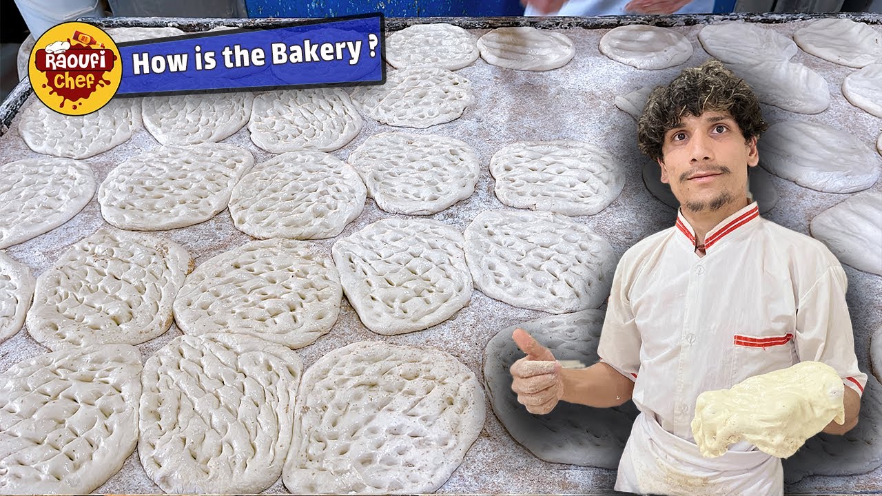 Wow Master Baker of barbari bread , Watch how he Bake Traditional ...