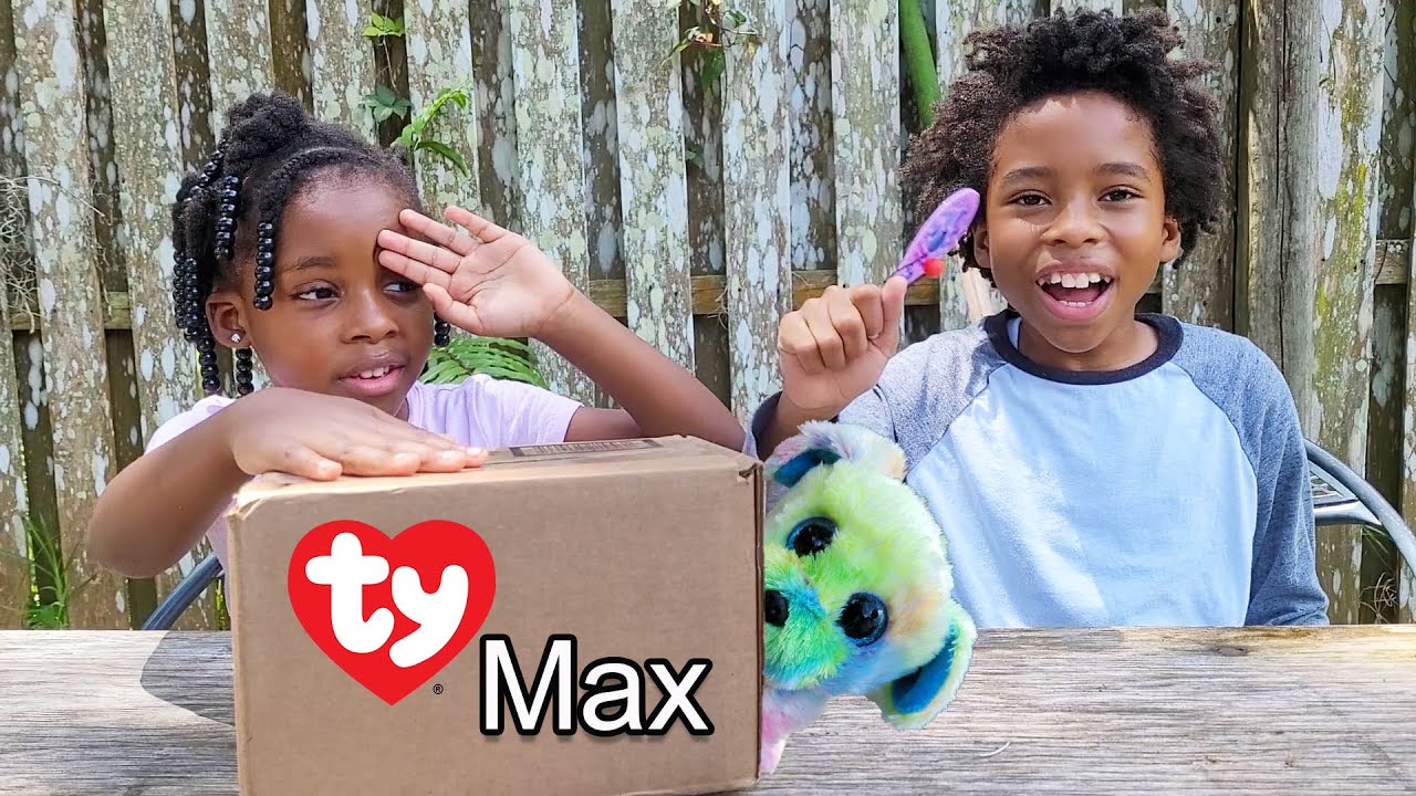 Unboxing Beanie Boo Max Autism Awareness Beanie Baby - YouTube