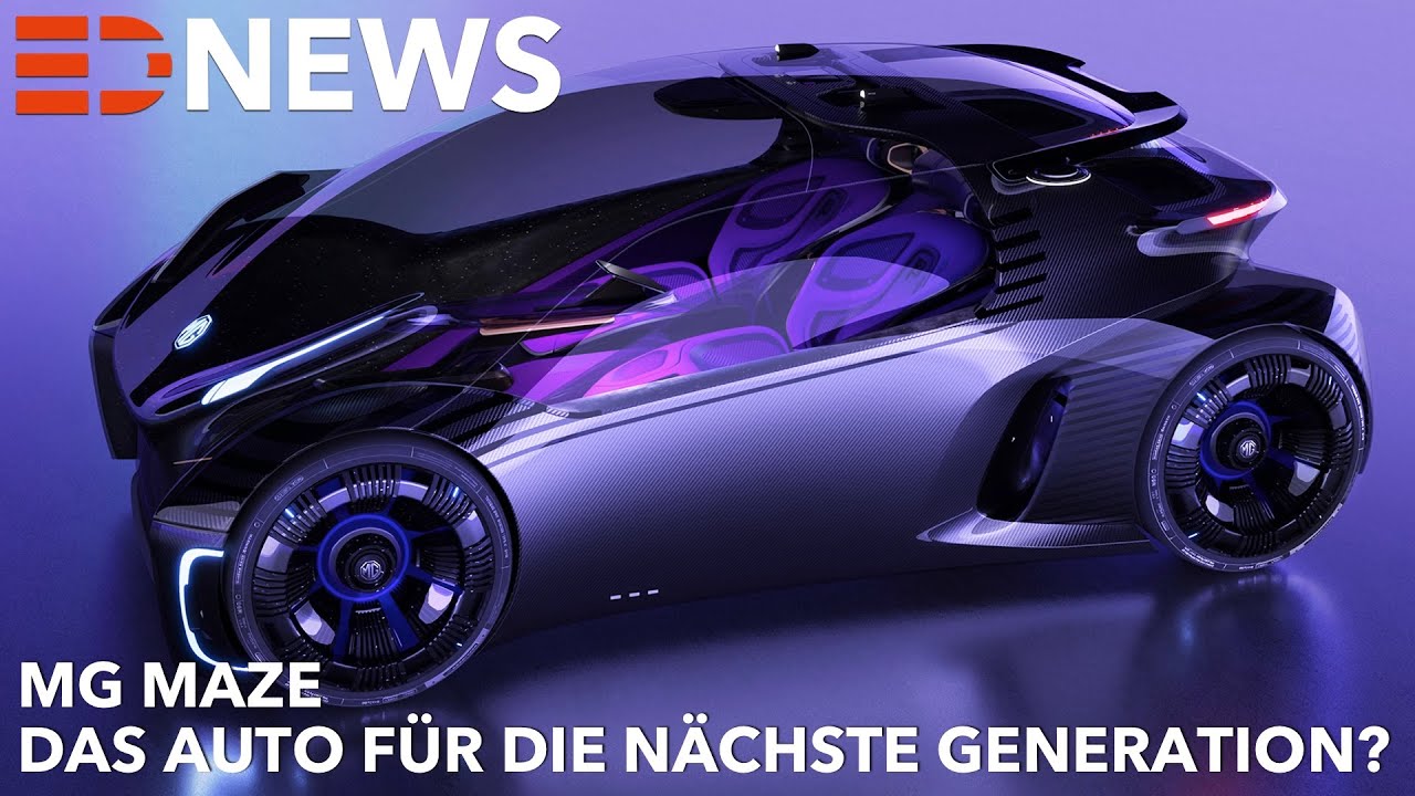 MG MAZE Concept! Das Auto für die nächste Generation? VISION VON SAIC ...