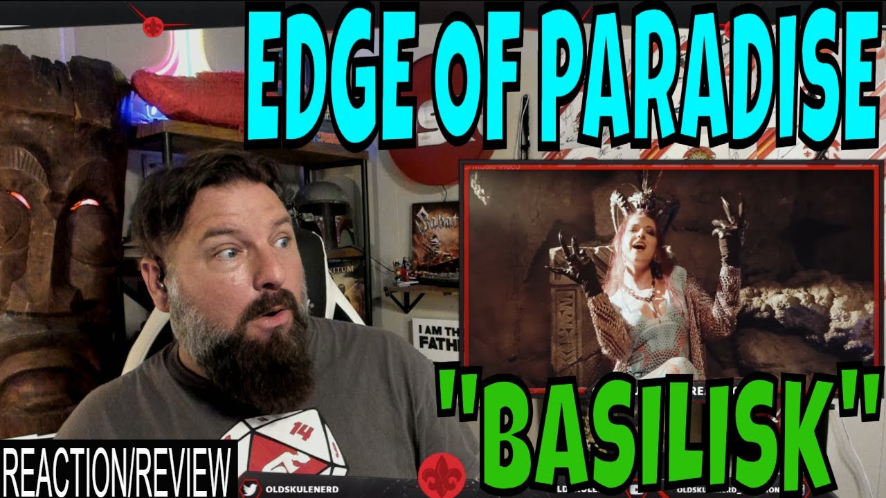 Edge Of Paradise - "Basilisk" - Music Video | OLDSKULENERD REACTION ...