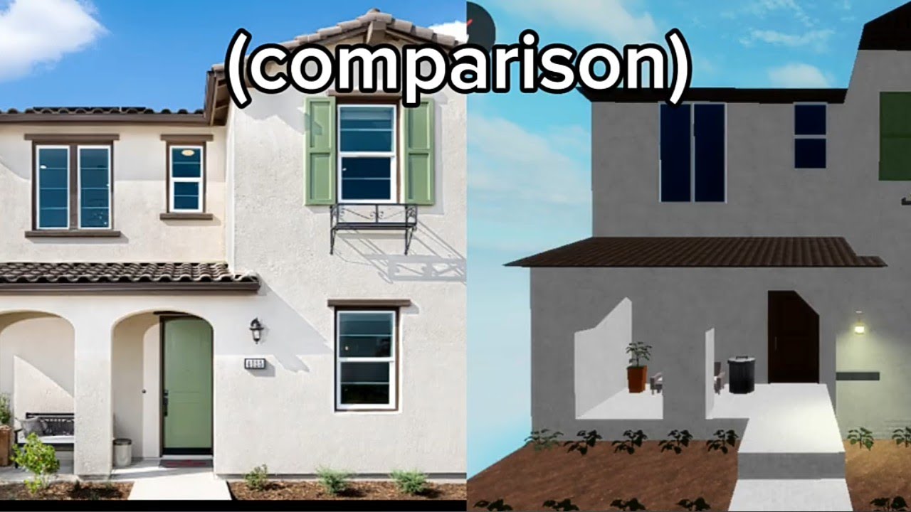 I Recreated a IRL Home in Piggy Build Mode - YouTube