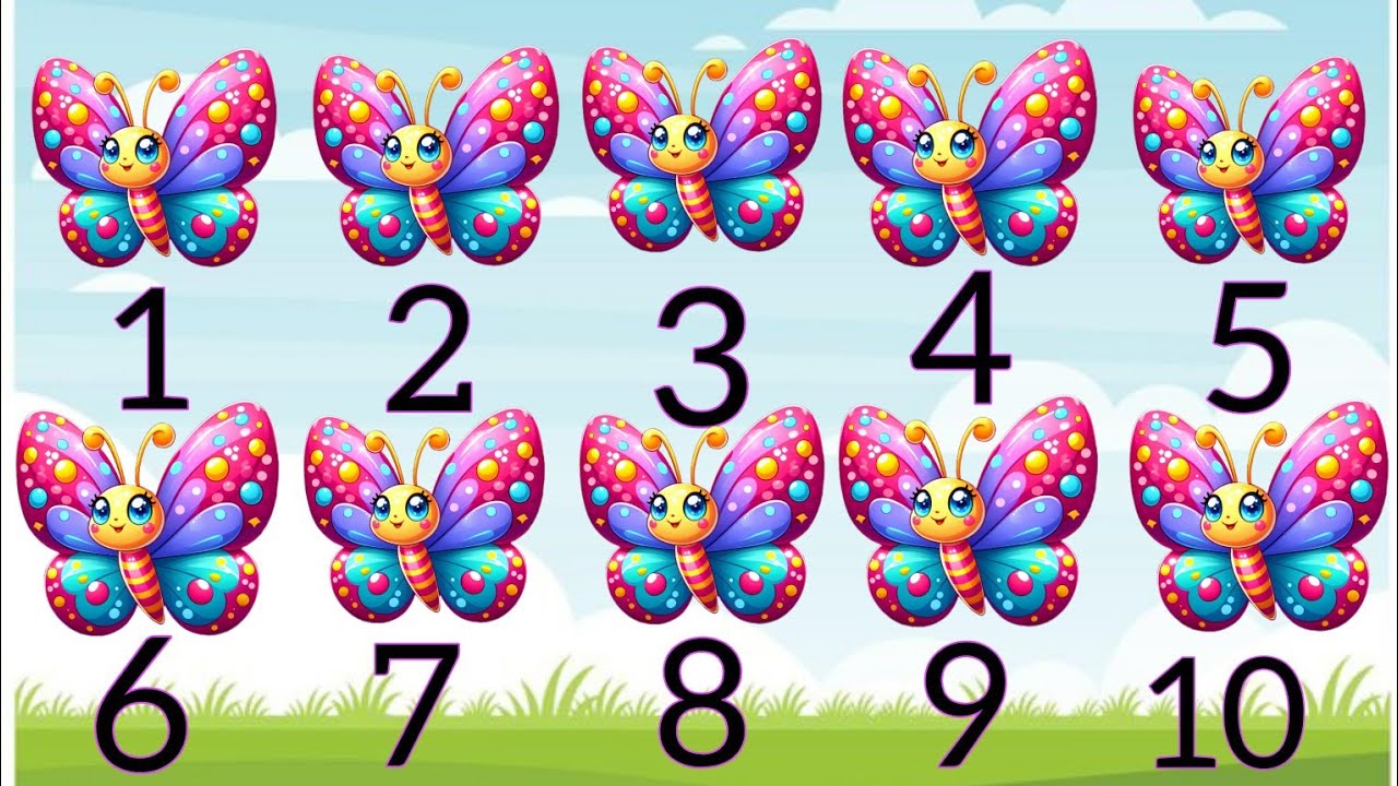 Learn Numbers 1 to 10 | Fun Counting for Nursery Kids | Kids Learning ...