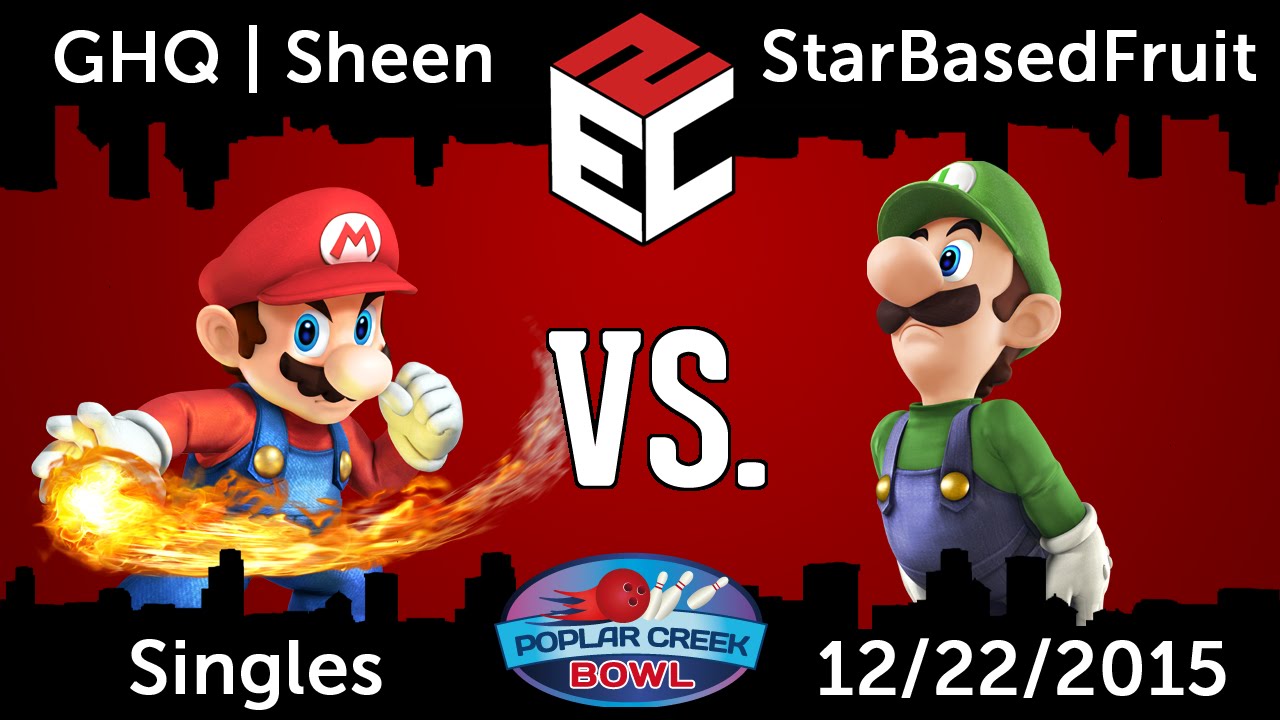 Poplar Creek Bowl #28 - GHQ l Sheen (Mario/Captain Falcon) vs ...
