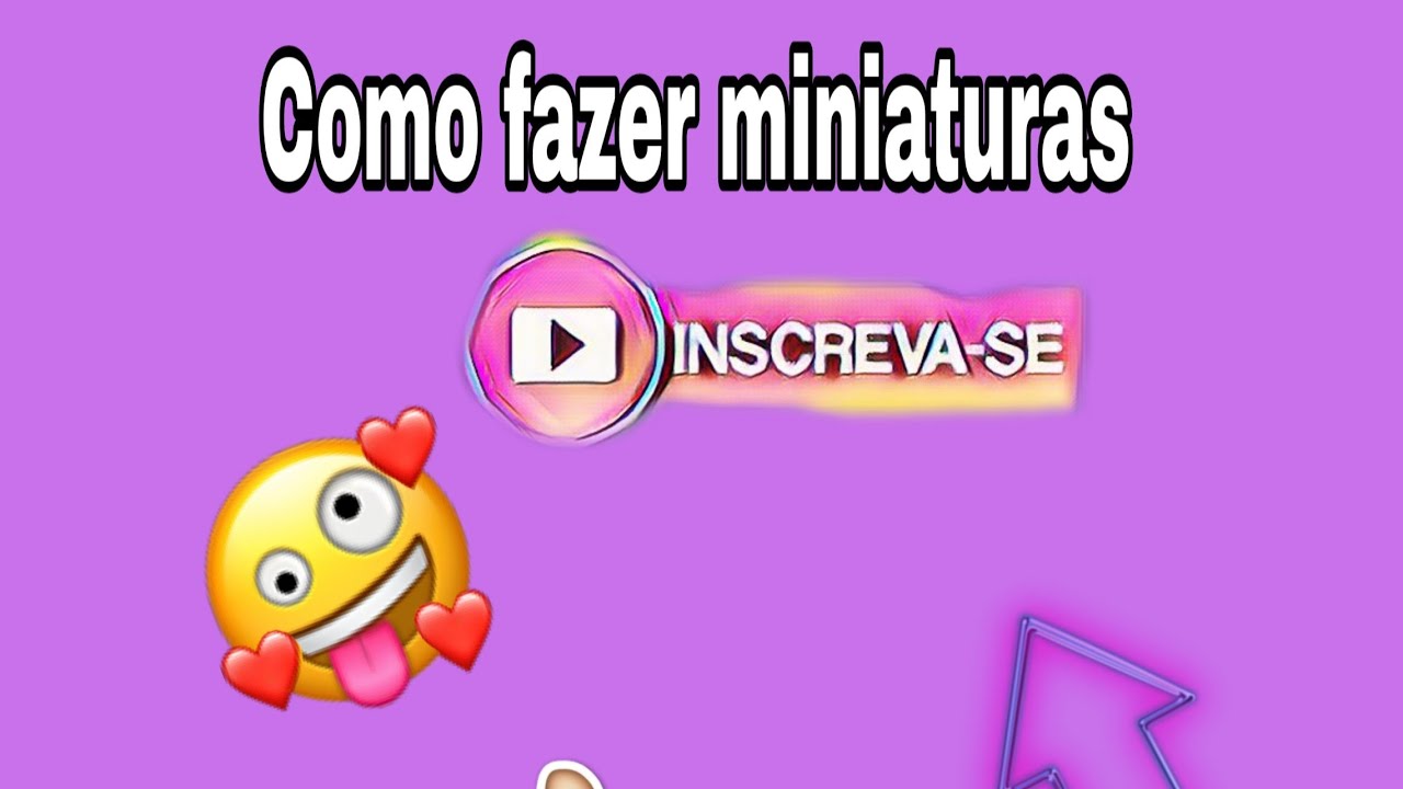 Ensinando a fazer miniaturas para vídeos - YouTube