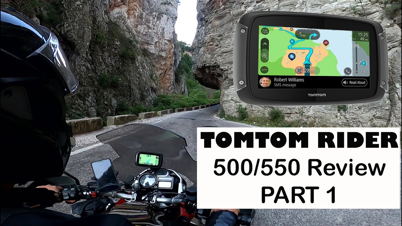 TomTom Rider 500/550 Unboxing Setup & Review Part 1 - YouTube