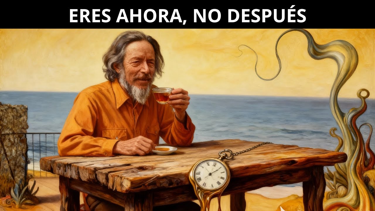 Si aún estás esperando, ya te lo perdiste | Alan Watts - YouTube