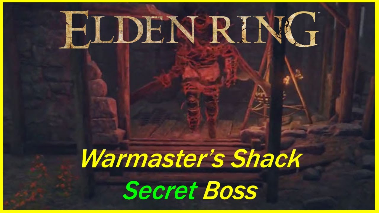 Easiest way to Summon The Secret Boss at Warmaster's Shack! - YouTube
