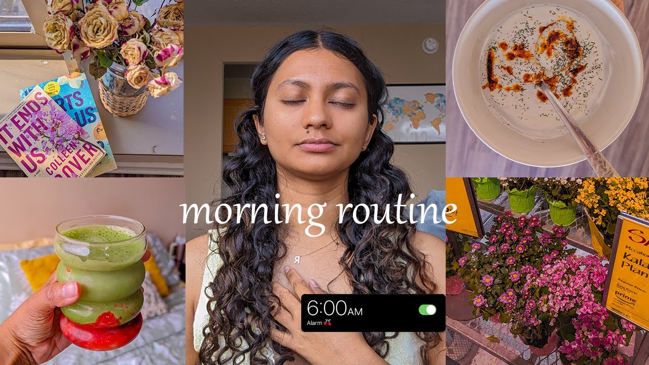 6am Morning Routines | That Girl Morning Routines 💚 - YouTube
