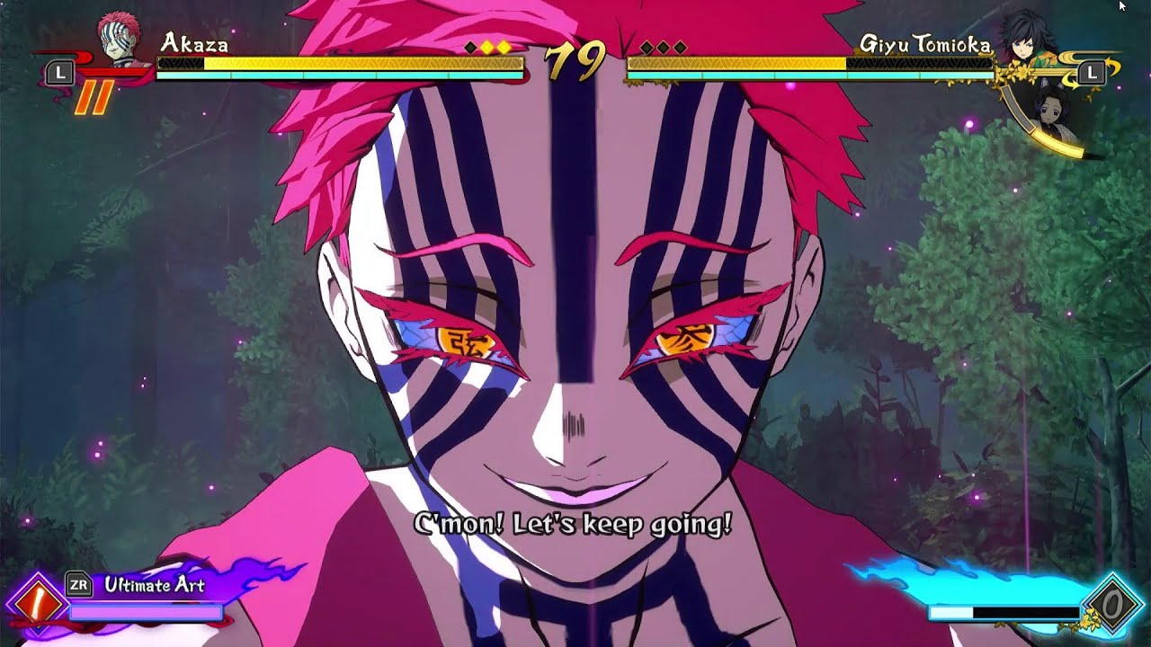 Akaza vs Giyu Tomioka | Demon Slayer: Kimetsu no Yaiba EP154 - YouTube