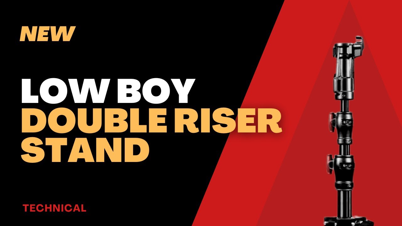 SHAPE Low Boy Double Riser Stand 6'9" - YouTube