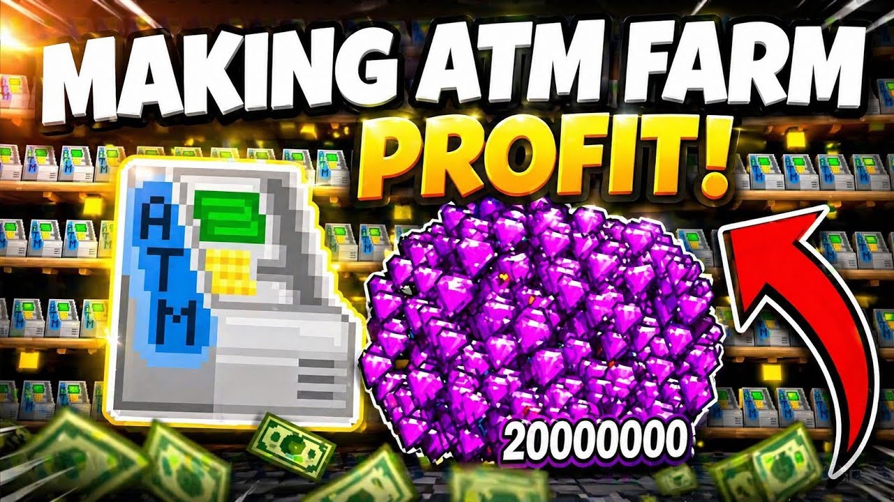 Making ATM FARM Profit! EASY RICH!🤑 | Growtopia - YouTube