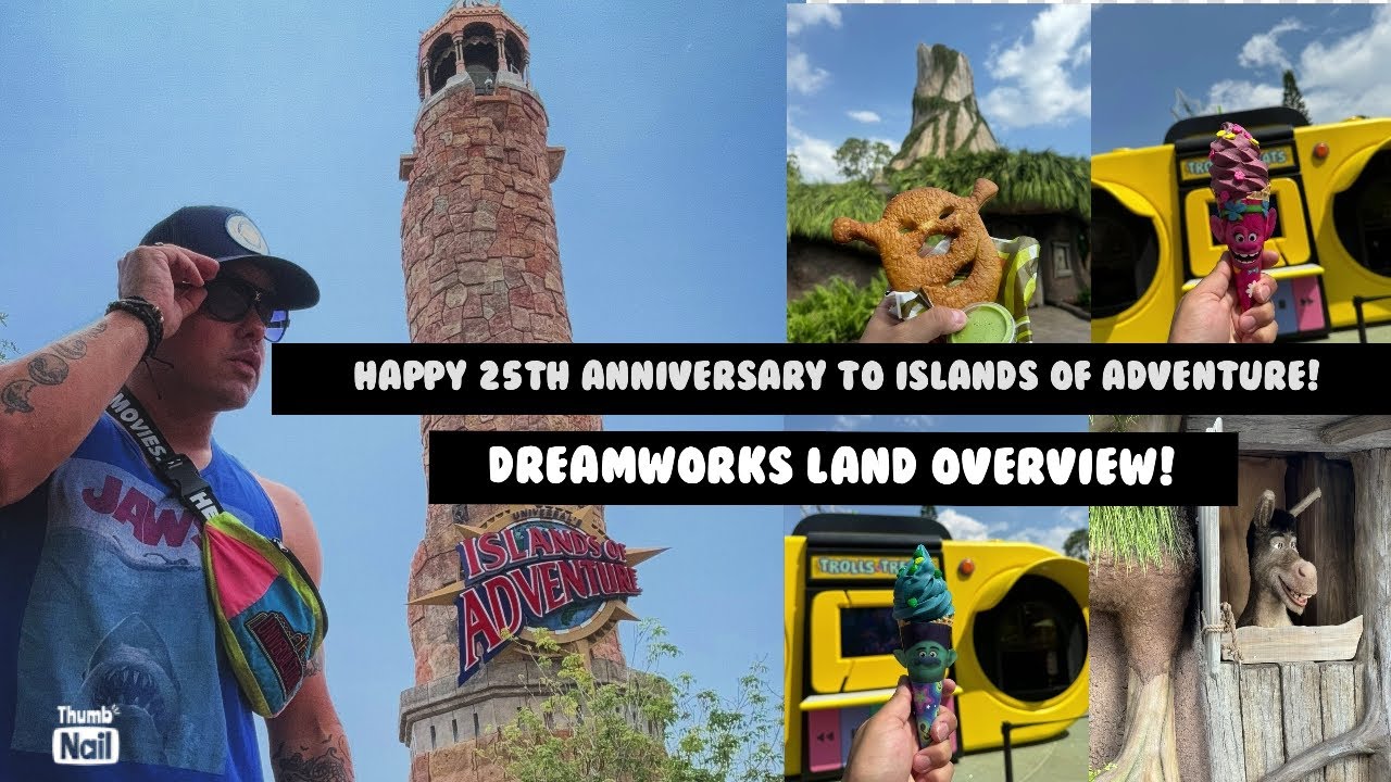 Happy 25th Anniversary to Islands of Adventure! DreamWorks Land ...