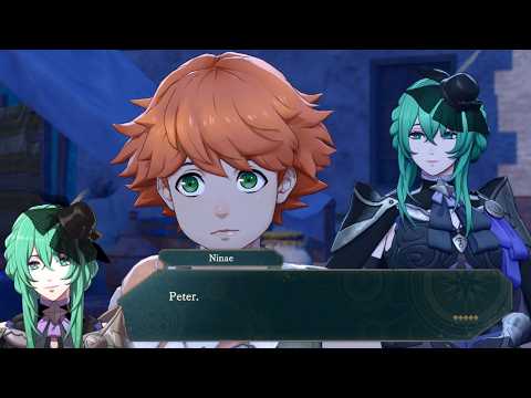 Ninae and Peter Support Conversations [Fire Emblem: Fortune's Weave]