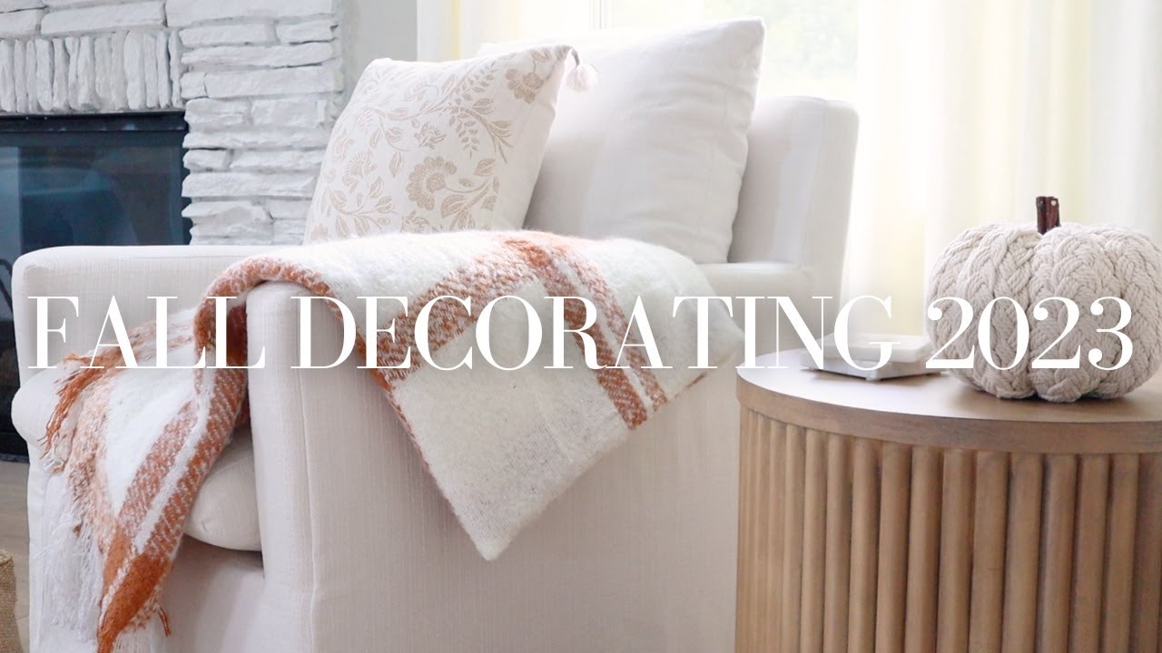 Cozy Fall Decorate with me: Fall decor Ideas and Inspiration - YouTube