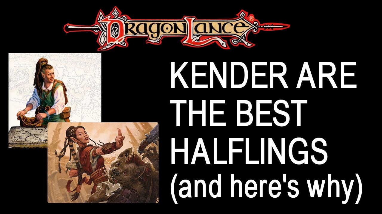 Kender from Dragonlance are the best halflings for D&D 5e - YouTube