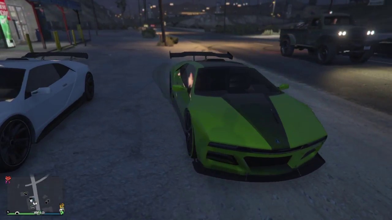 Grand Theft Auto V Online - Übermacht SC1 - YouTube