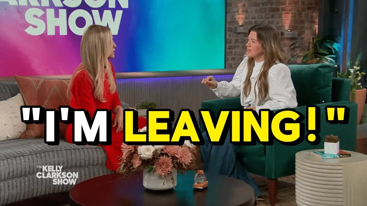 Jessica Capshaw WALKS OFF Kelly Clarkson's Show After Heated Clash ...