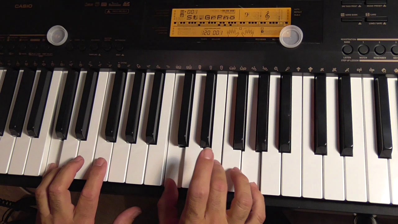 Piano Lesson - Play Both Hands Together and Separately Exercises - YouTube