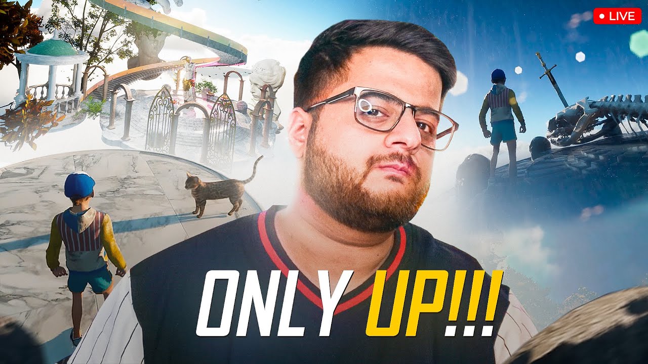 PLAYING THE HARDEST GAME OF 2023 | ONLY UP! - YouTube
