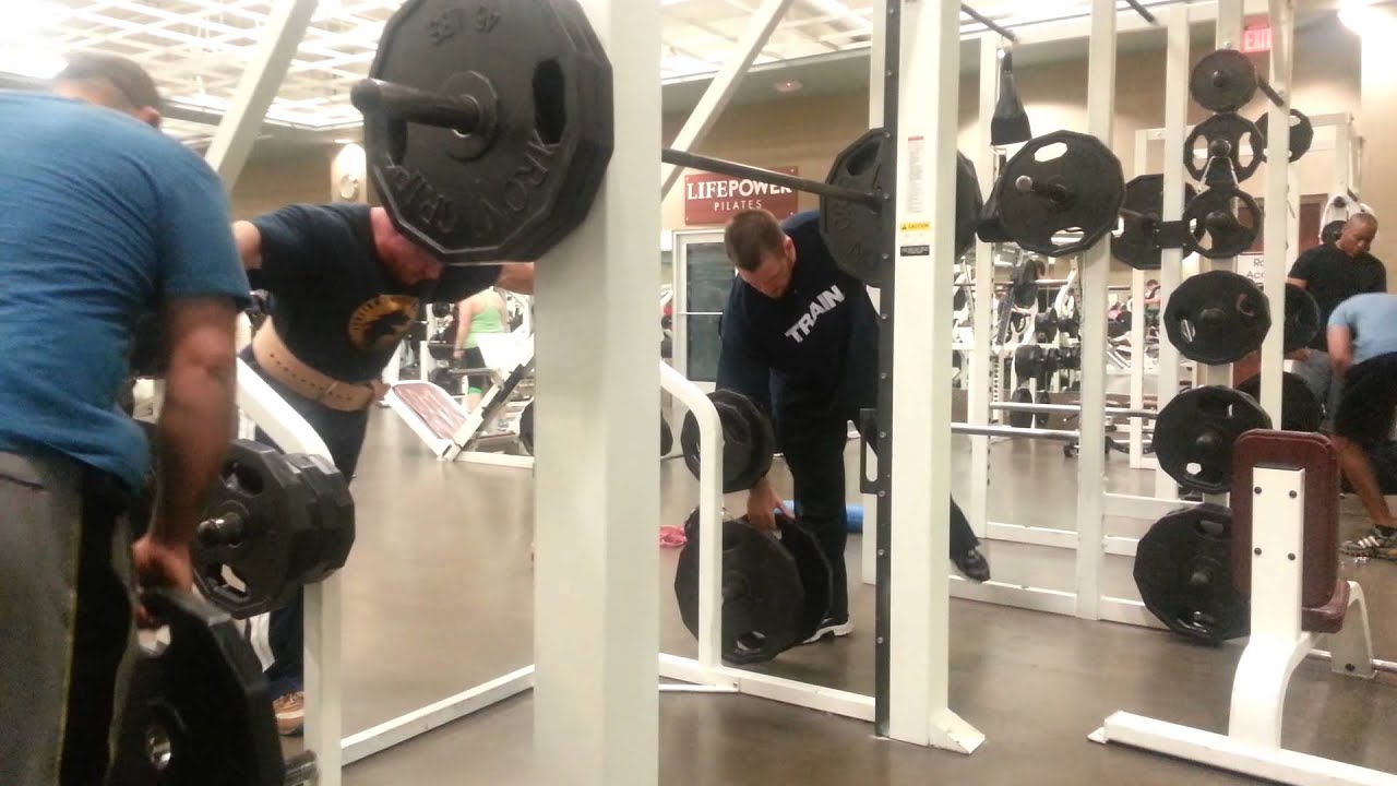 Smith squat drop set - YouTube