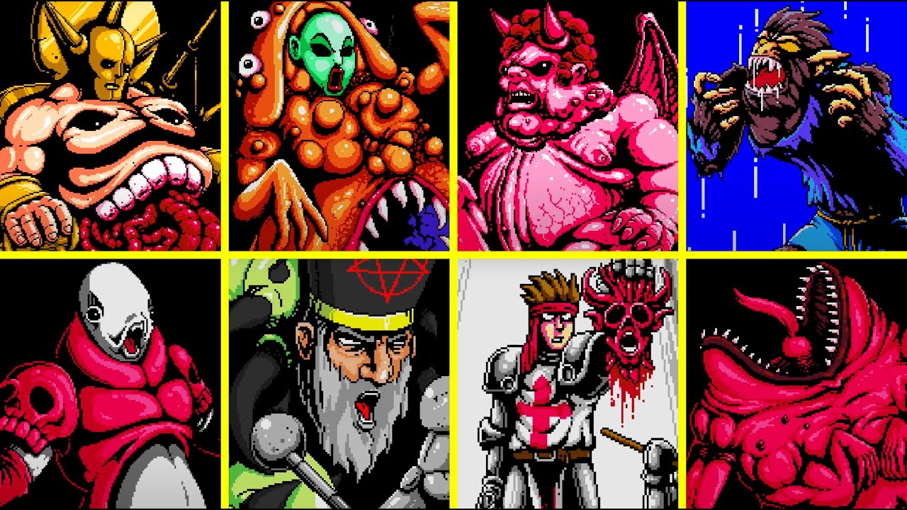 Infernax - All Bosses + Ending. - YouTube