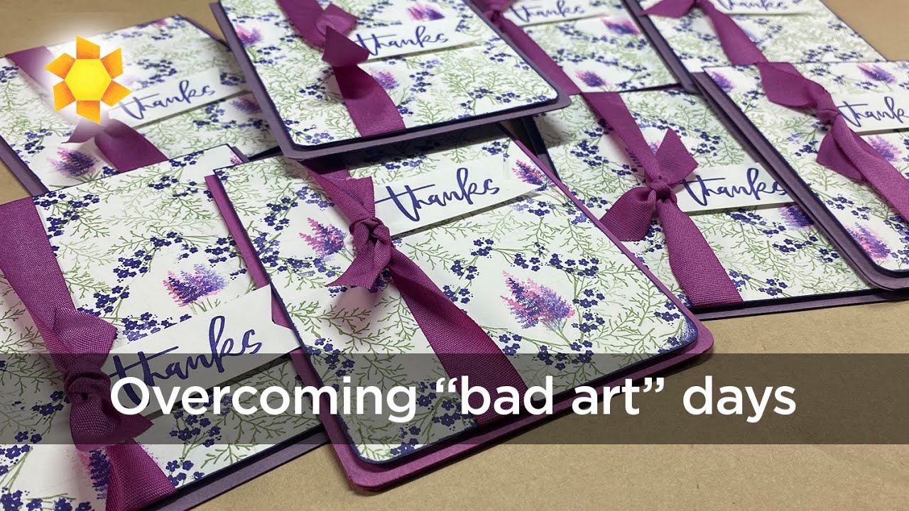 Overcoming "bad art" days; learning to respect your art - YouTube