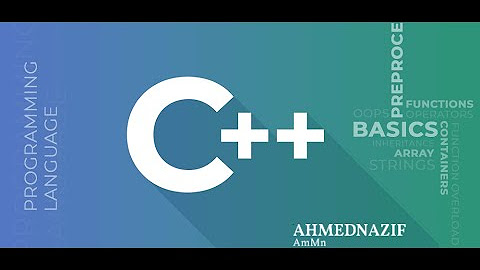 Fundamental of programming and problem solving (C&C++) - YouTube