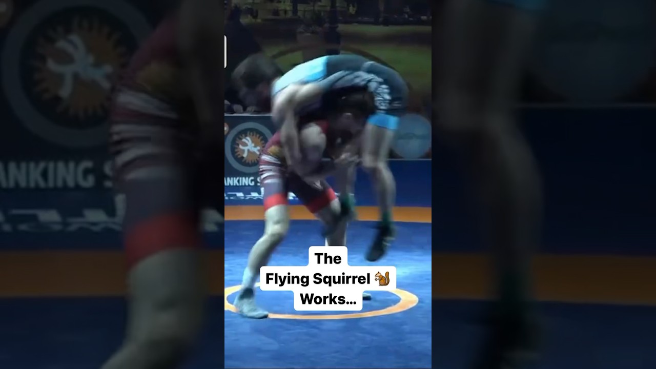Flying Squirrel Wrestling Move Surfboard!!!! #girlswrestlingmatters