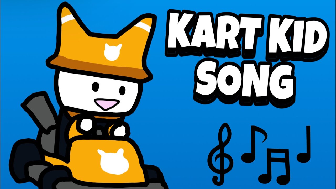 Kart kid song (Tower heros song ) Official animated music video - YouTube