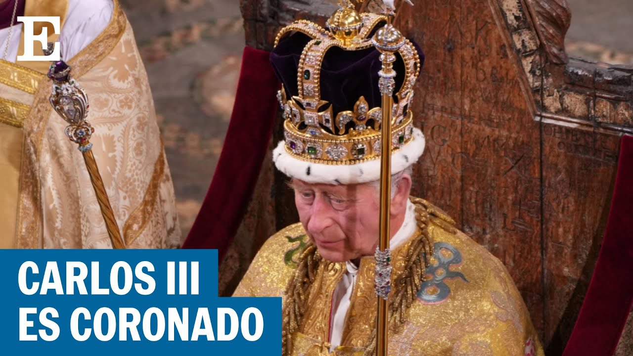 CARLOS III: así ha sido coronado el nuevo monarca del Reino Unido | EL ...