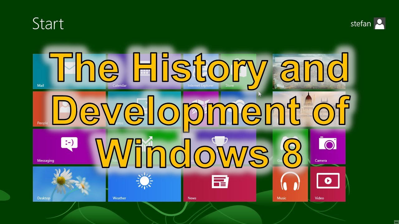 The History and Development of Windows 8 - YouTube