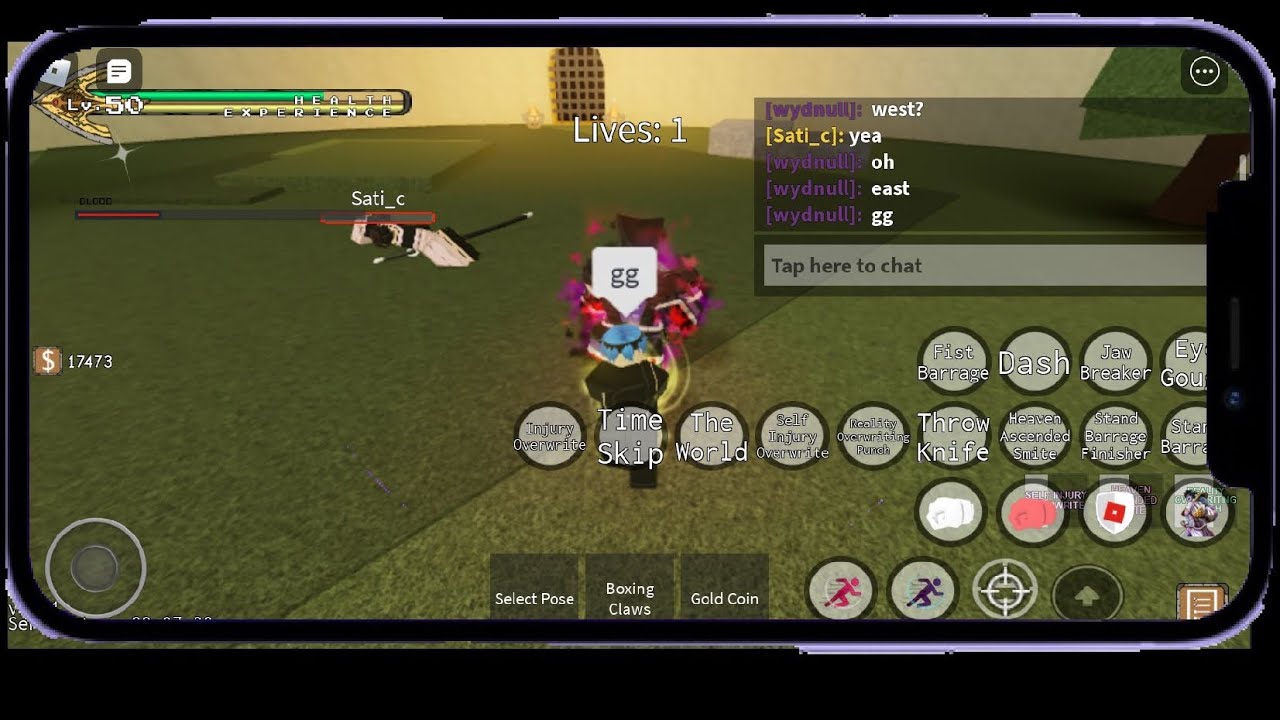 [YBA] HOW TO PLAY MOBILE 101 - YouTube