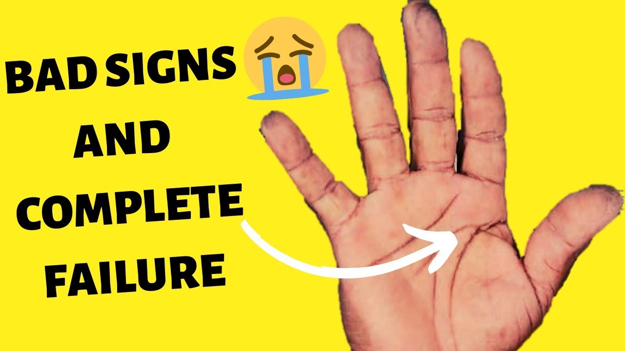 Unlucky And Very Bad Signs On The Hands? -Grim Sleeper Palmistry - YouTube