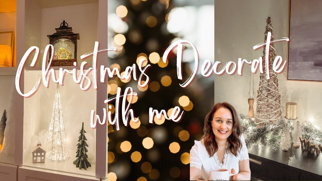 CHRISTMAS DECORATE WITH ME | CHRISTMAS DECORATING IDEAS 2021 - YouTube