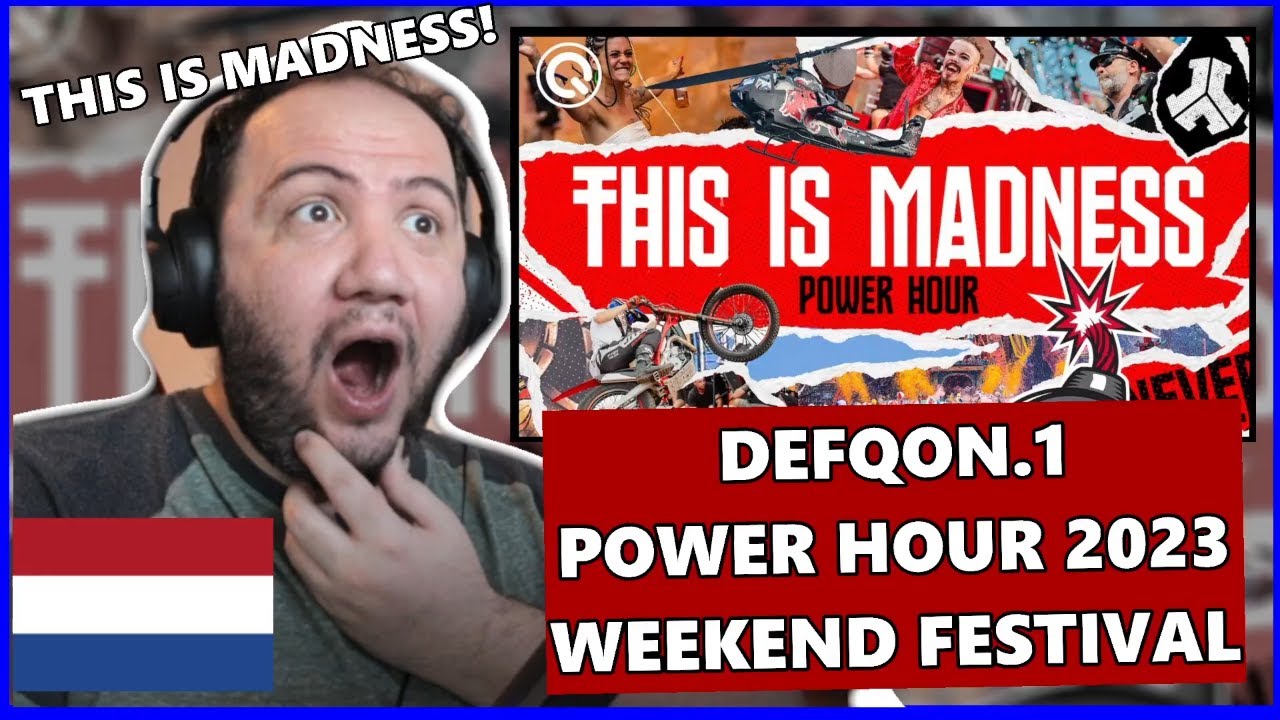 FIRST TIME SEEING POWER HOUR 2023 | Defqon.1 Weekend Festival | This is ...
