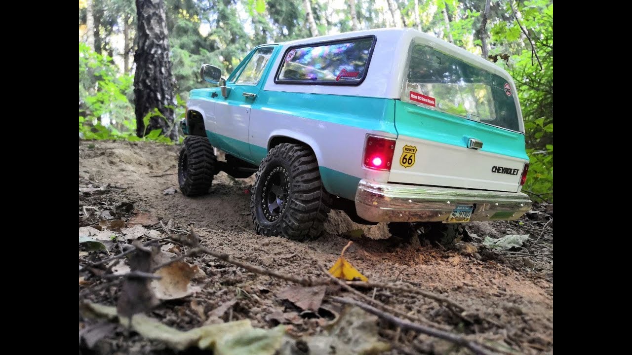 RC4WD Chevrolet Blazer K5 Hard Body on Vanquish VS4-10 Pro - YouTube