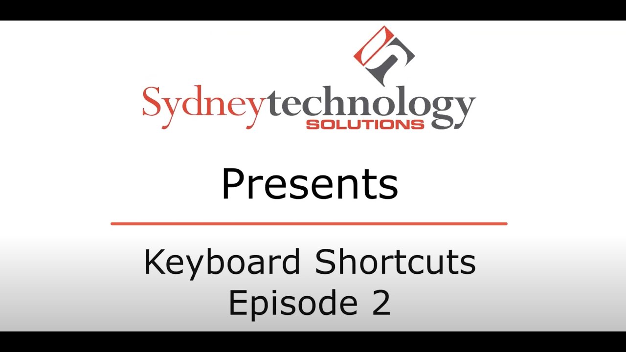 Windows Keyboard Shortcuts | STS Favourites Part II - YouTube