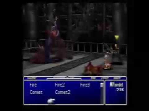 final fantasy VII boss 27 (hojo) - YouTube