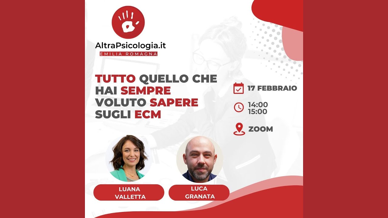 ECM per psicologi: tutto quello che hai sempre voluto sapere! - YouTube