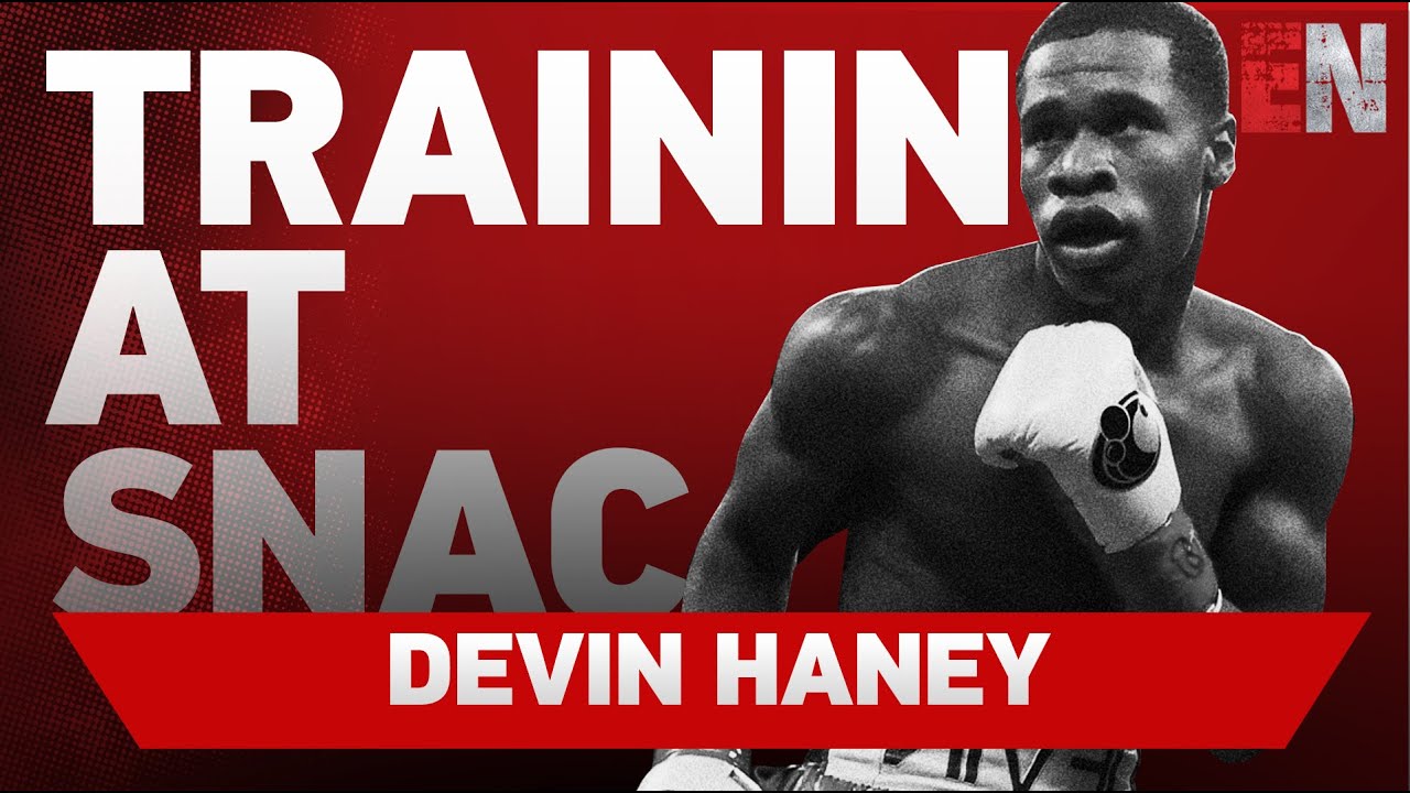 Devin Haney training at SNAC | EsNews Boxing - YouTube