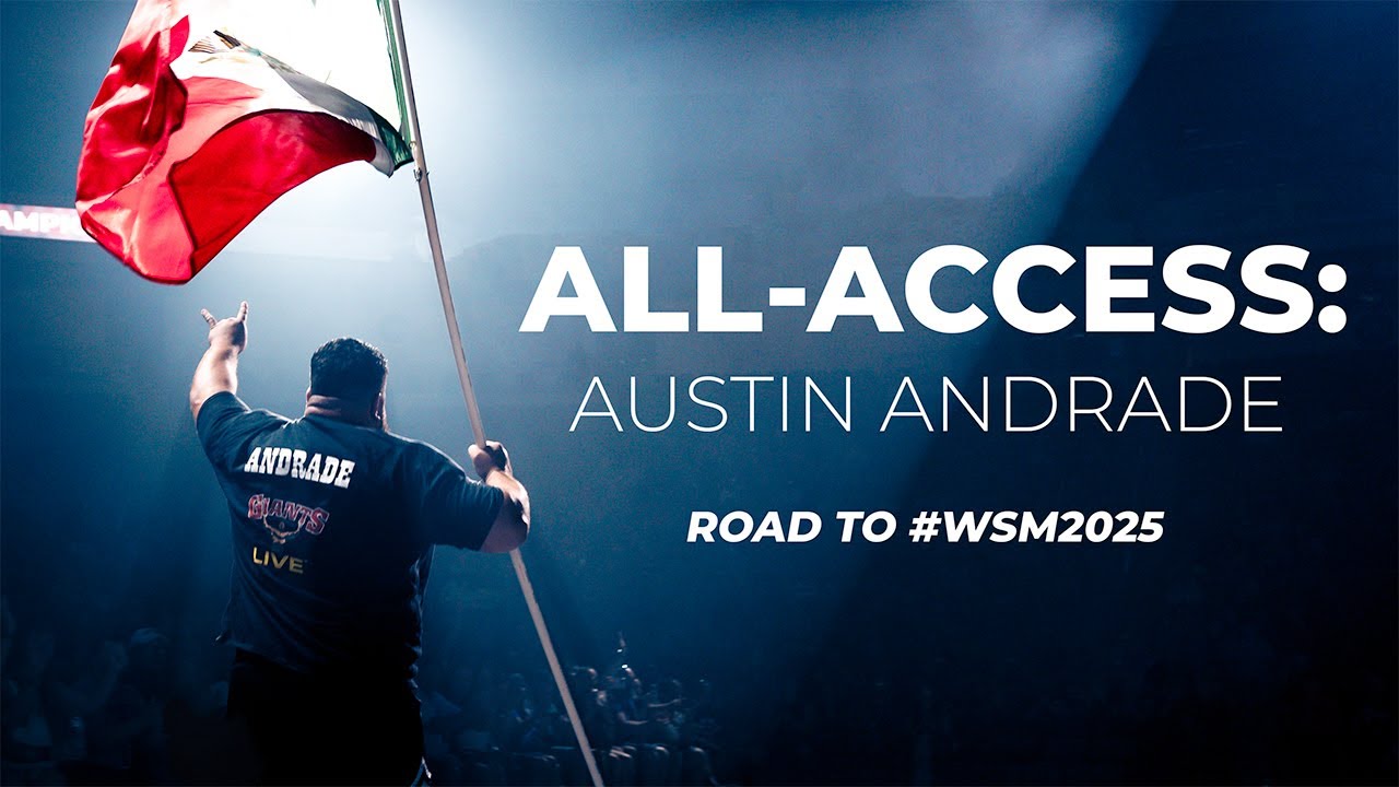 ALL ACCESS: Austin Andrade | 2024 Giants Live USA Strongman ...