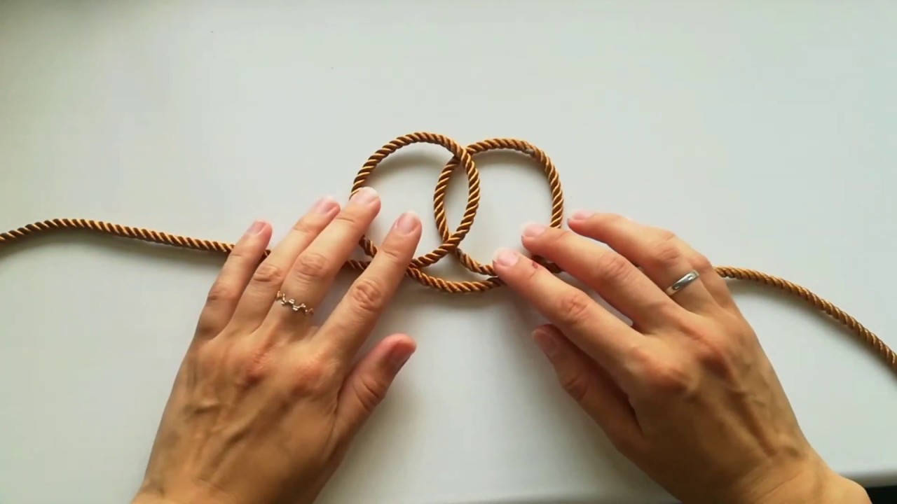 Как вязать узел Тома дурака или пьяный узел - How to knit a knot of Tom ...